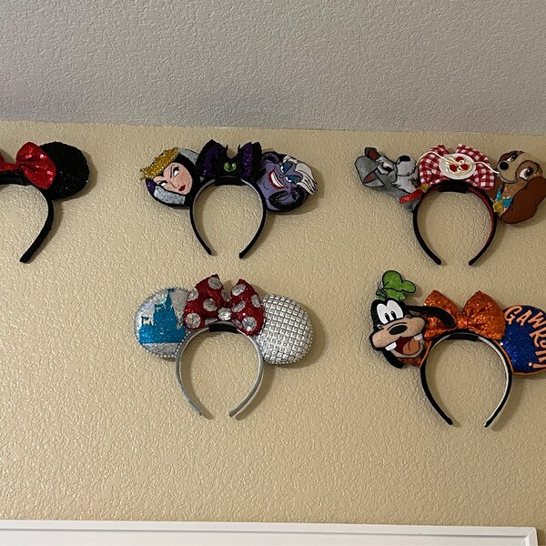 X10 or X20 Mickey Mouse Themed Ear Display Packs - Etsy