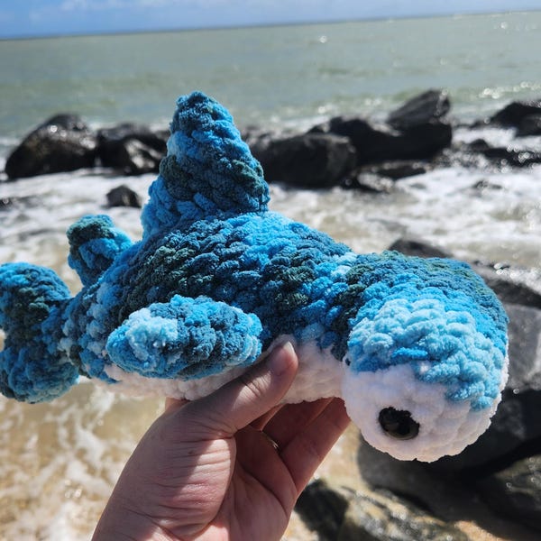 Hamilton the Great Hammerhead Shark Amigurumi Pattern, Crochet ...