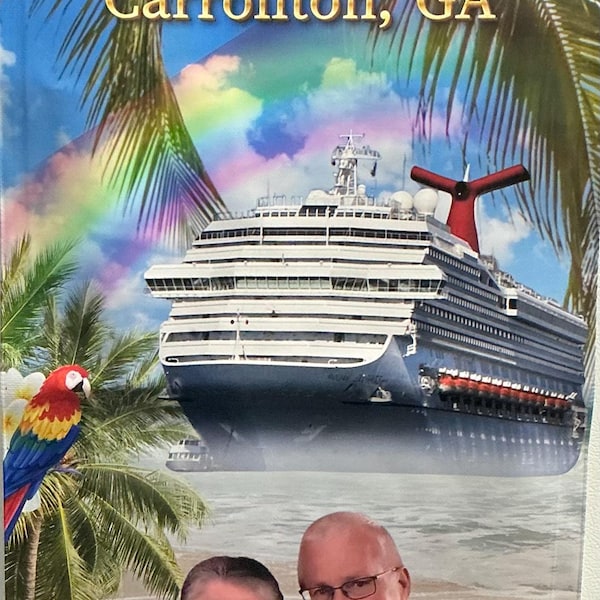 Personalized Vinyl Cruise Cabin Door Banner | Custom Vacation ...