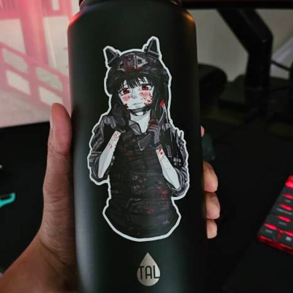 SCP Overlord Vinyl Stickers, SCP Foundation, SCP Stickers, Military ...