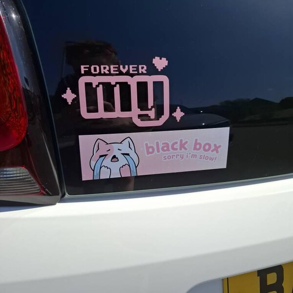 Bunny Sparkle Miffy Inspired Vinyl Decal • 10cm • Cute, Kawaii, Bumper ...