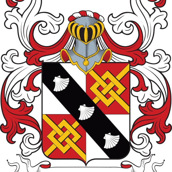 O'brien Family Crest - Digital Download - O'brien Coat of Arms JPG File ...