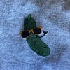 Cool Pickle - Machine Embroidery Design, Cucumber Embroidery Pattern ...
