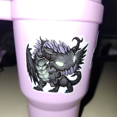 Syr Gwyn Hero of Ashvale W Steed Sticker Inspired by Magic the ...