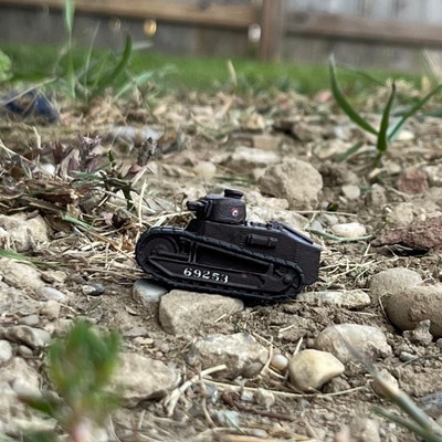 British Mark V Female Heavy Tank Model Kit 3D Printed at 1/72th 1/56 ...