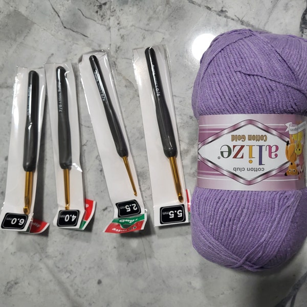 Tulip Mind Crochet Hook 2mm 2.50mm 3mm 3.50mm 4mm 4.50mm 5mm 5.50mm 6mm ...