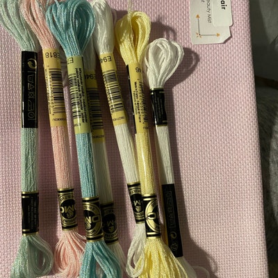 DMC Light Effects, Metallic Floss, Dmc Embroidery Threads, Dmc Mouliné ...