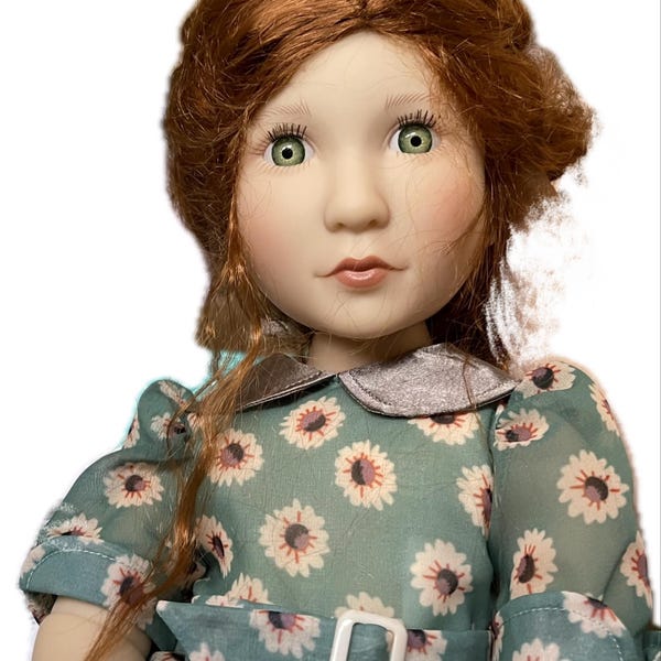 Custom Doll Wig for Minifee 1/4 BJD Dolls tan Caps 6-7 Head Size of Bjd ...