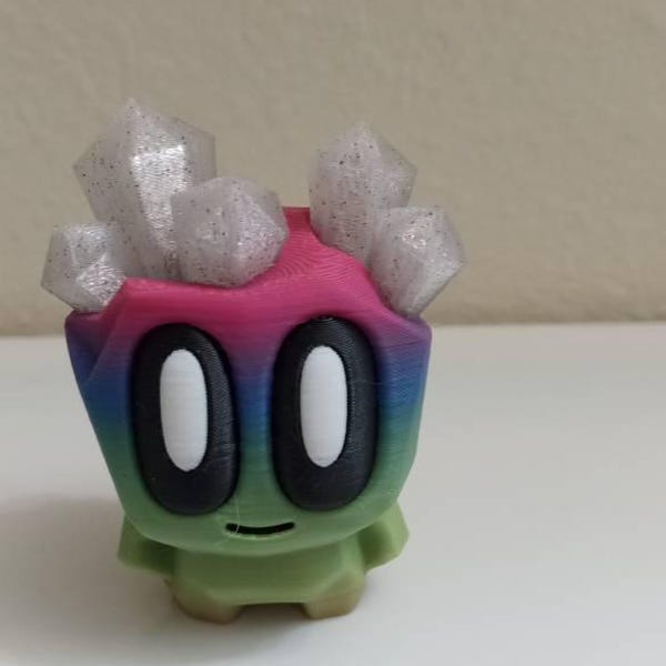 Blob Lab Rock Desk Pet W/ Optional Box | 3D Printed - Etsy