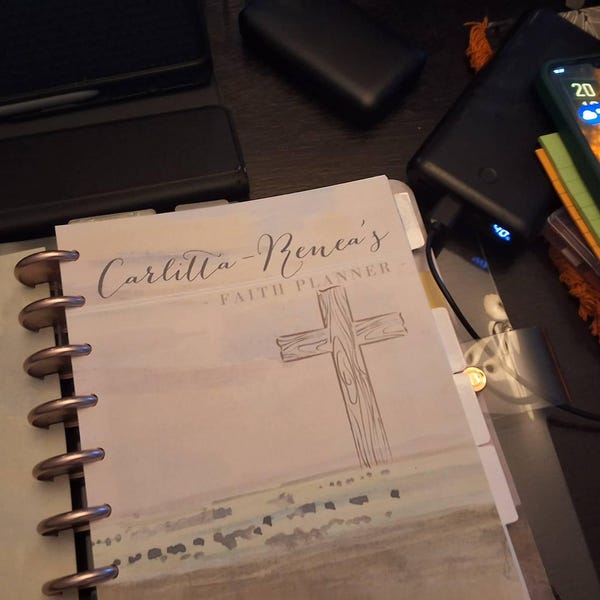 Faith Journal, 103 Printed Pages, Classic Happy Planner, Bible Study ...