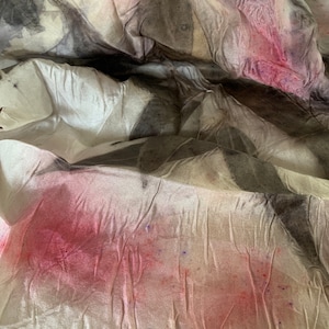 Rainbow-mix Suri Alpaca Fleece and Hand-dyed Suri Locks Spinning and ...