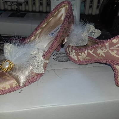 TO ORDER Custom Embellished Shoes Rococo Pumps Fancy Dress - Etsy