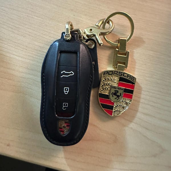 2023 2024 Mini Cooper S JCW Key Fob Cover, Leather Key Case for Keyless ...