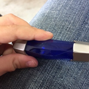 Blue Energem Dino Crystal - Etsy UK