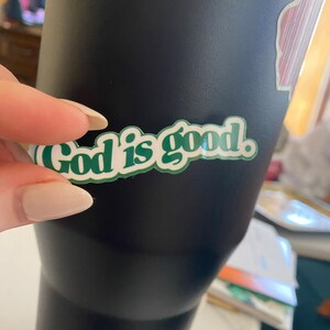 God is Good Bible Stickers Faith Stickers Jesus God Journal Stickers ...