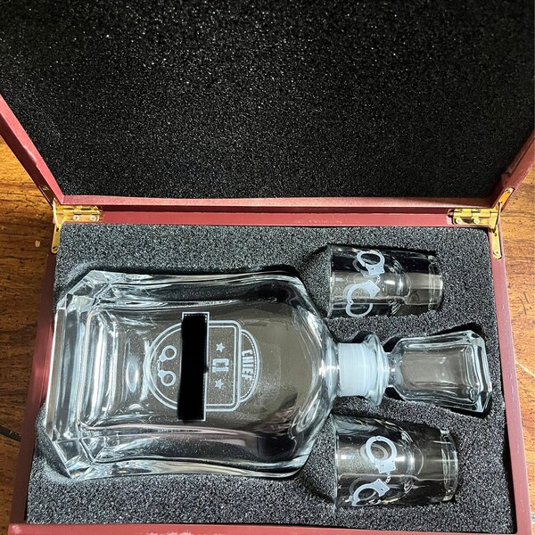 Police Decanter, Police Retirement Gift, Policeman Promotion Gift ...