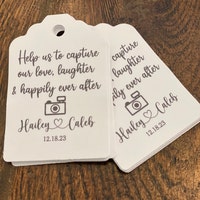 Disposable Camera Disposable Wedding Camera Favor Tags - Etsy