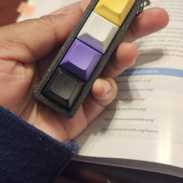 Mechanical Switch Clicky Fidget - 105+ Colors, 12 Keys Dodecahedron ...