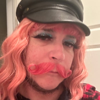 Professional Quality Fine Lace Ginger / Red Small Brazilian Pubic Wig ...