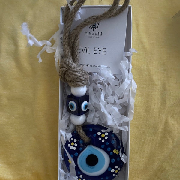 Evil Eye Wall Hanging, House Protection, Home Decor, New Home Gift Idea ...