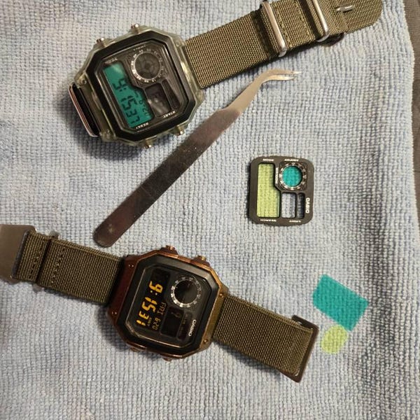 Casio Moon and Flag Screen Filter NASA Mod (set of 10) - Etsy