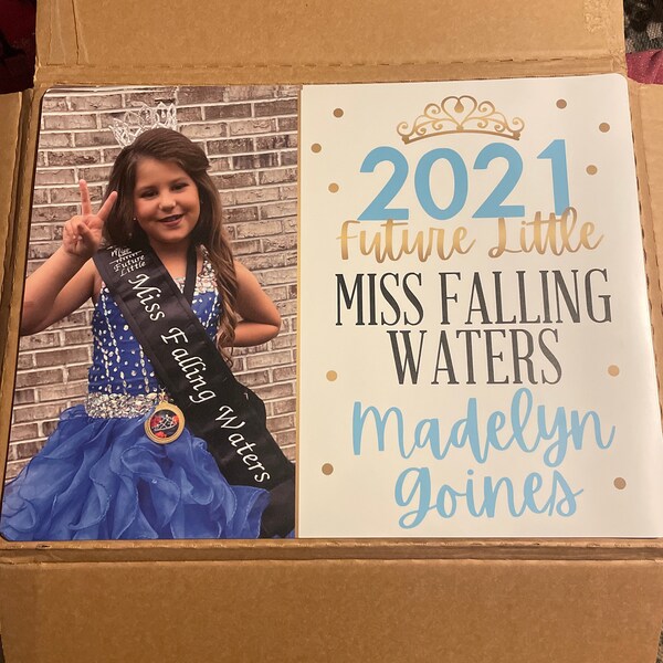 Pageant Parade Car Magnet, Little Miss Pageant Magnet, Parade Idea ...