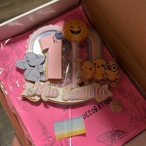 Cánticos Cake Topper, Pollitos Cake Topper,cánticos Party Theme ...