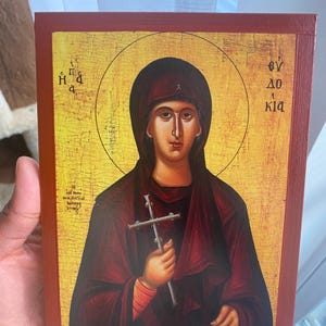 Saint Helen Icon, Handmade Greek Christian Orthodox Icon of St Helen ...