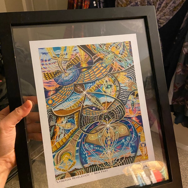 Metanoia *top Portion* Fine Art Print/ Abstract Visionary Art of ...