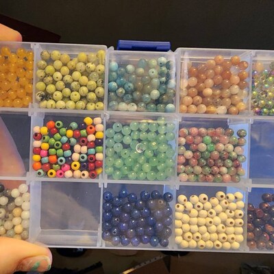 Natural Gemstone Beads Grade AAA Round Loose Beads Bulk Lot for Bracelet Jewelry Making 4mm, 6mm ...