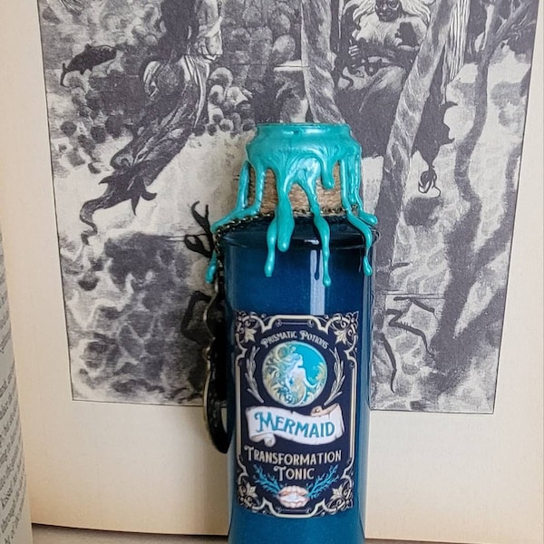 Mermaid Transformation Tonic: Color Changing Magic Potion and Sensory ...
