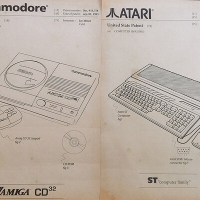 Poster Patent Commodore C 16 - Etsy
