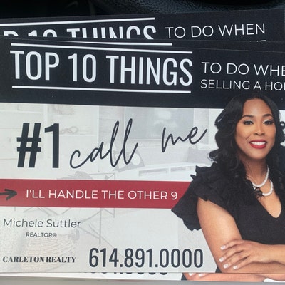 Real Estate Marketing, Real Estate Postcard, Canva Template, Realtor ...