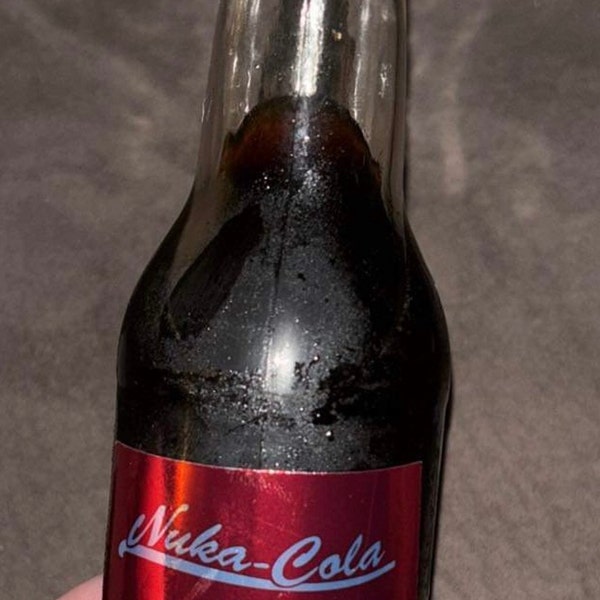 Nuka Cola Label Quantum Cola Fallout for Fans Sticker Label Fan Art ...