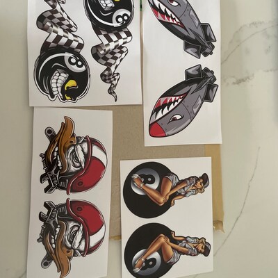 5x Aircooled Sticker Cult Sticker Set for Beetle Bus Bulli - Etsy UK