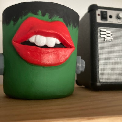 Quirky Lip Mouth Pot Home Decor - Etsy