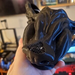 Samurai Wolf Mask Samurai Mask Oni Mask Mempo Cosplay | Etsy