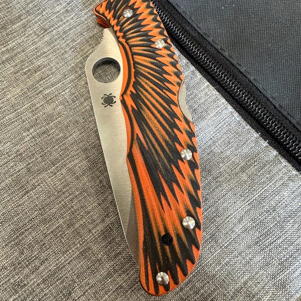 Benchmade Griptilian (large) Scale Set / Micarta Smooth Finish / Large ...