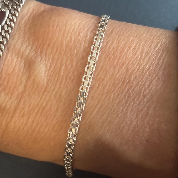 Twisted Box Chain Necklace .925 Sterling Silver 16, 18, 20, 22, 24 ...