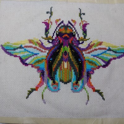 Mandala Bug P205 Embroidery Cross Stitch Pattern Download Stitching How ...