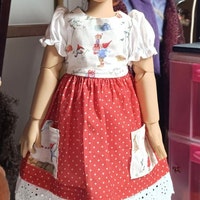 Beaded Dolldress for Ruby Red Fashion Dolls. - Etsy Canada