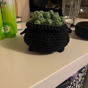 Bubbling Cauldron Crochet Coaster Set digital PDF - Etsy