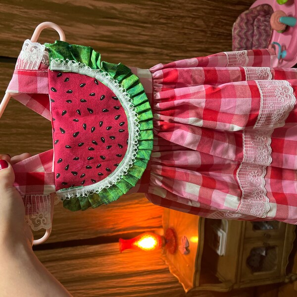 Watermelon Dress, One in a Melon Dress, Watermelon Birthday Party ...