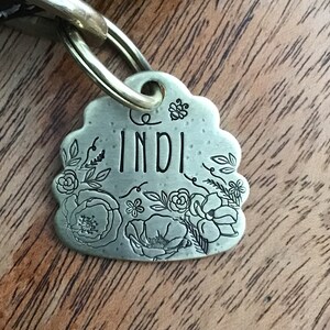 Mini Dog Tag Dog Tags for Dogs Oval Dog Tag Personalized | Etsy