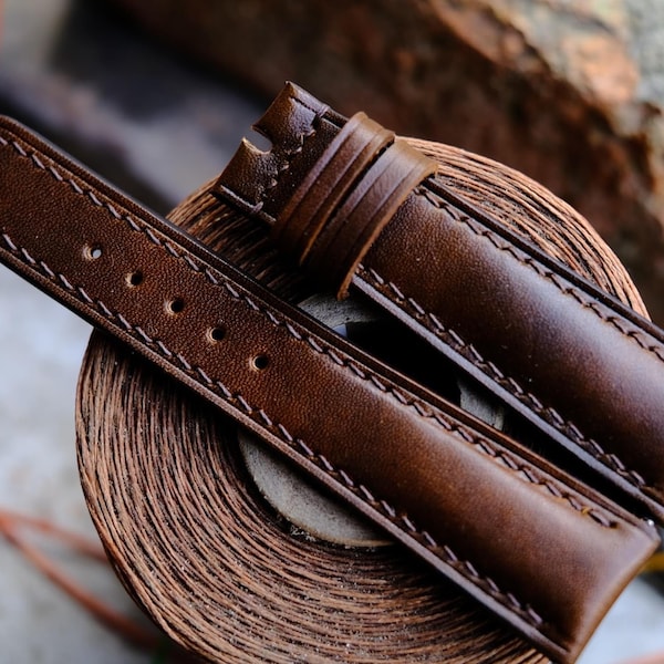 Pattern Leather Watch Strap, Watch Strap PDF, Pattern PDF Strap 33 Size ...