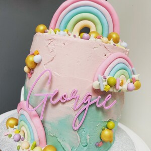 18th Birthday Blue Stand up Cake Toppers 12 Pack - Etsy