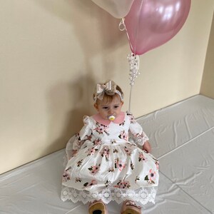 First Birthday Maid Dress for Baby Girl and Toddler in Alice | Etsy