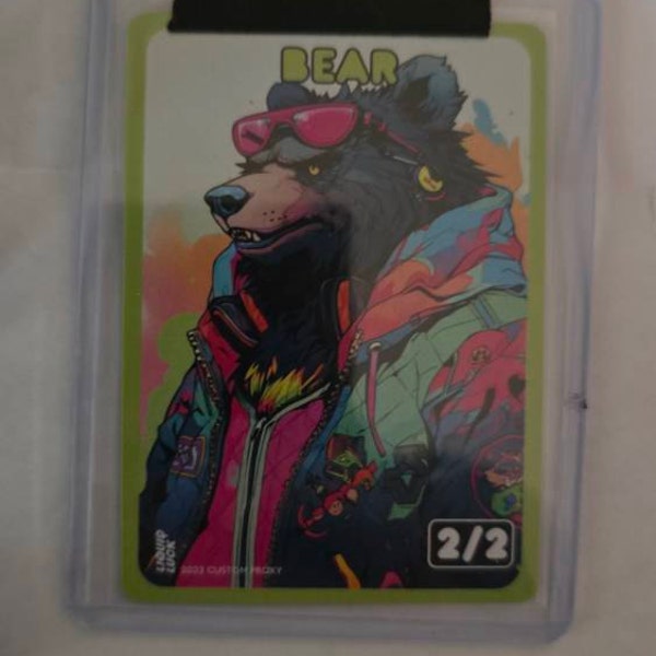 Slug MTG Tokens Toxrill the Corrosive Full Art Custom Tokens ...