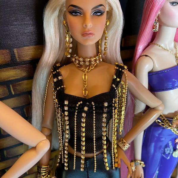 1:6 Scale Doll Dress Earring Crown for Integrity Toys. İntegrity Toys ...
