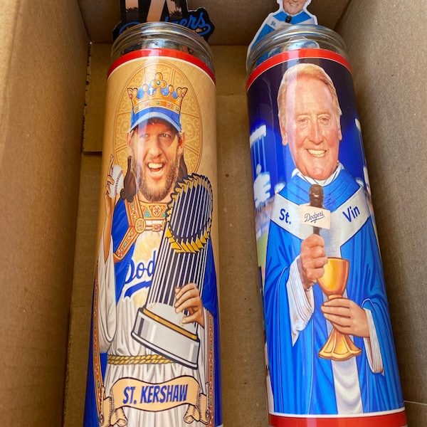 Dodger Legands Candle - Etsy